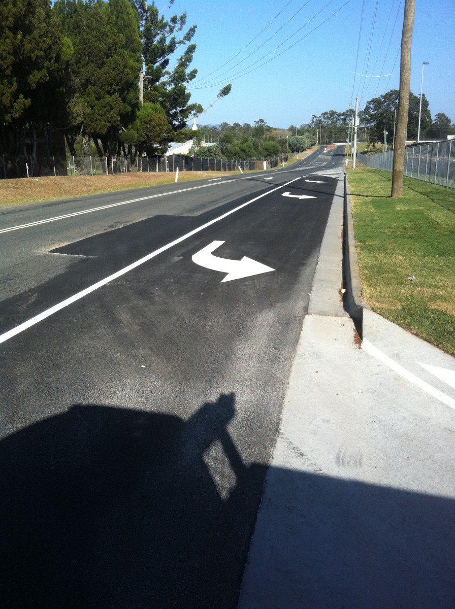 Our Services Include Small Road Line Marking Projects